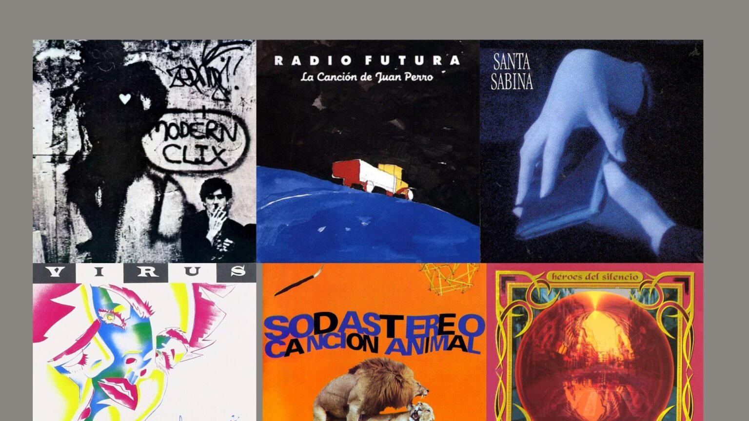 Discos de rock en español: El origen secreto de las portadas